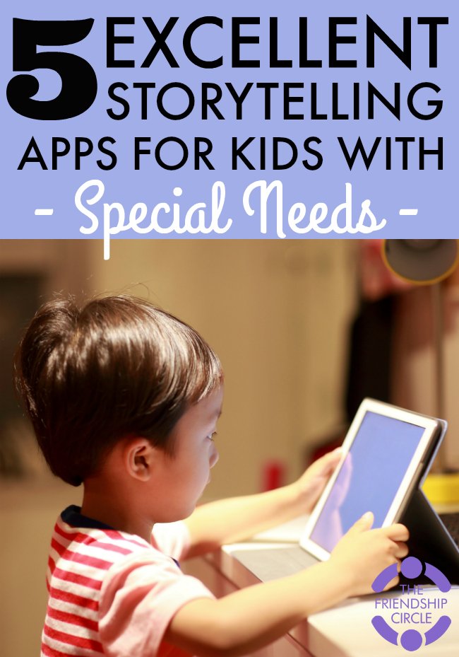 5 Excellent Storytelling Apps for Kids with Special Needs - Bluebee Pals®