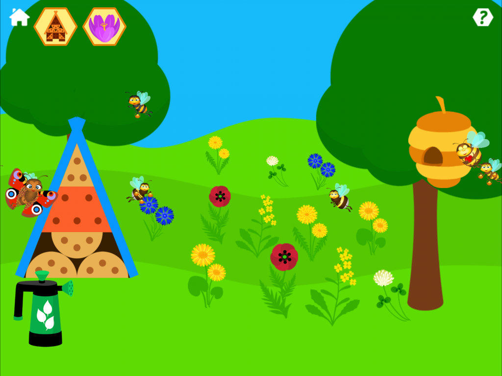 Bee - 123 Kids Fun is an Eco Friendly App - Bluebee Pals®