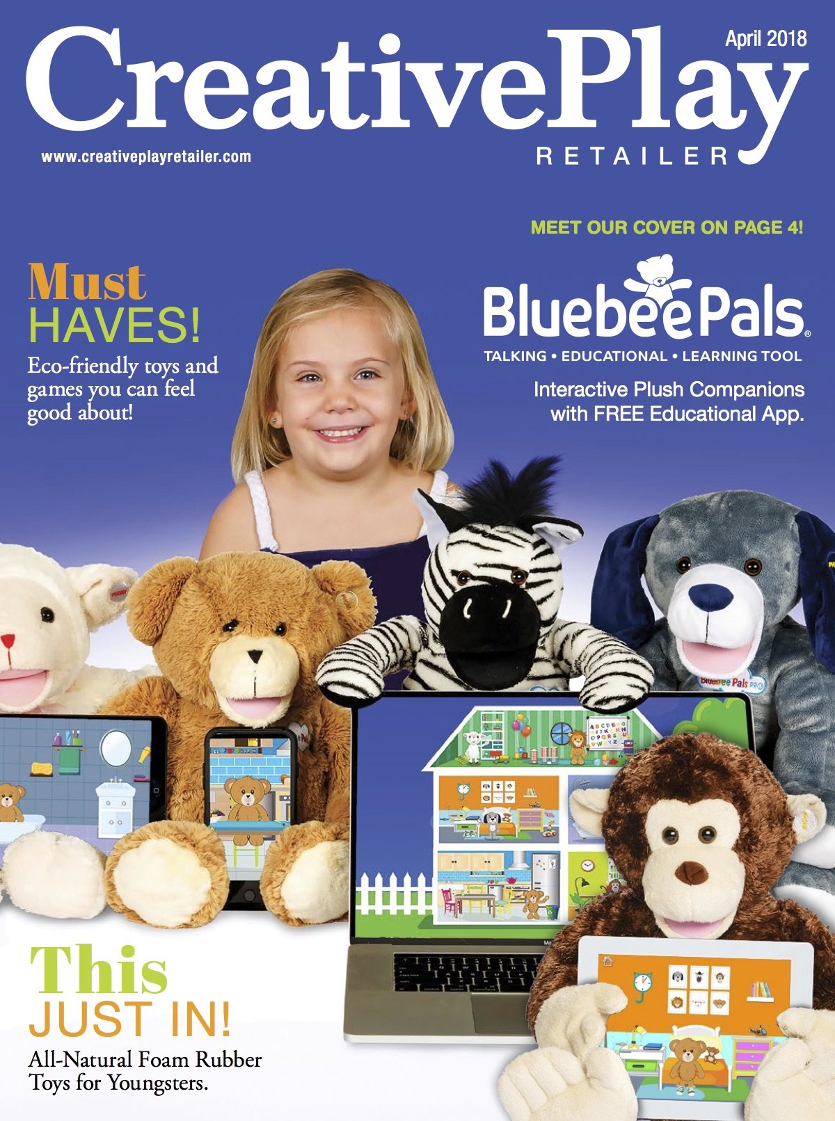 Bluebee Pals Awards Inside Creative Play - Bluebee Pals®